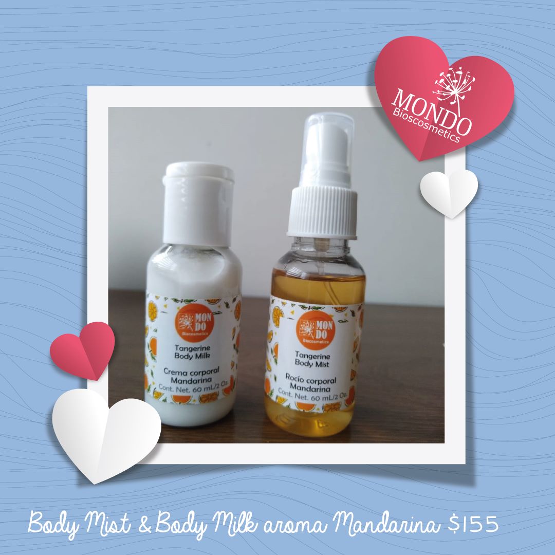 Body mist and Body milk – MONDO BIOCOSMETICS MX
